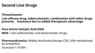 Anti-tubercular drugs.pptx pharmacological drugs | PPTX
