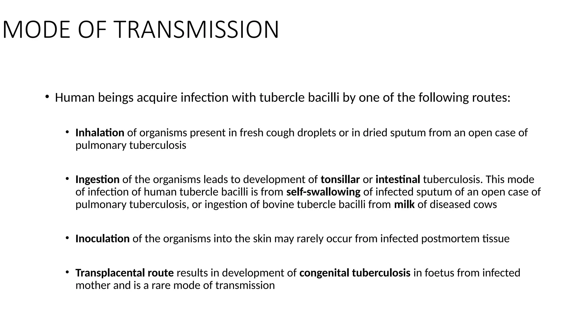 TUBERCULOSIS. Power Point Presenattion pptx | PPTX