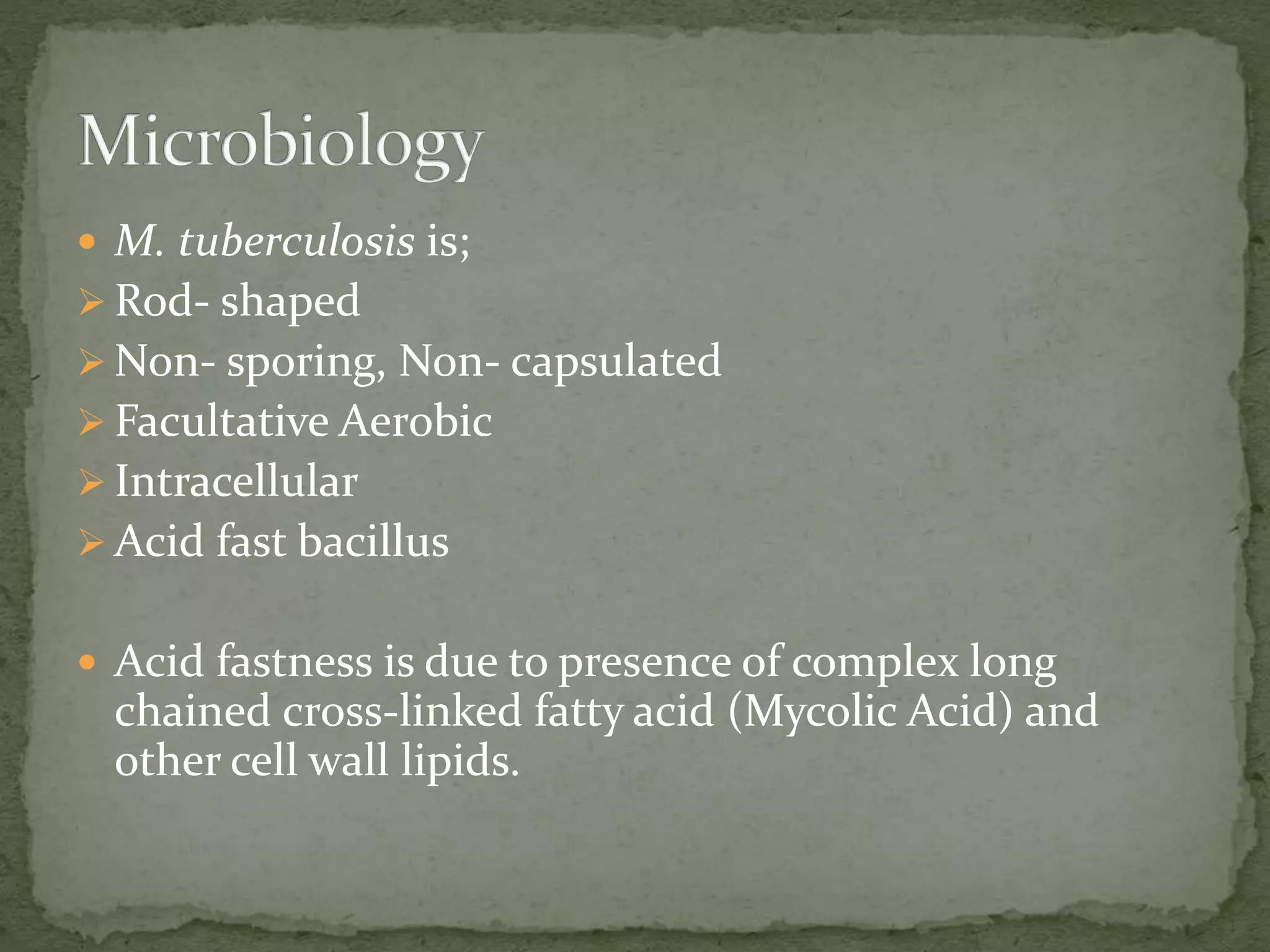 Tuberculosis- Oral Pathology | PPT