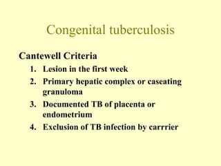 Tuberculosis In Pregnancy | PPT