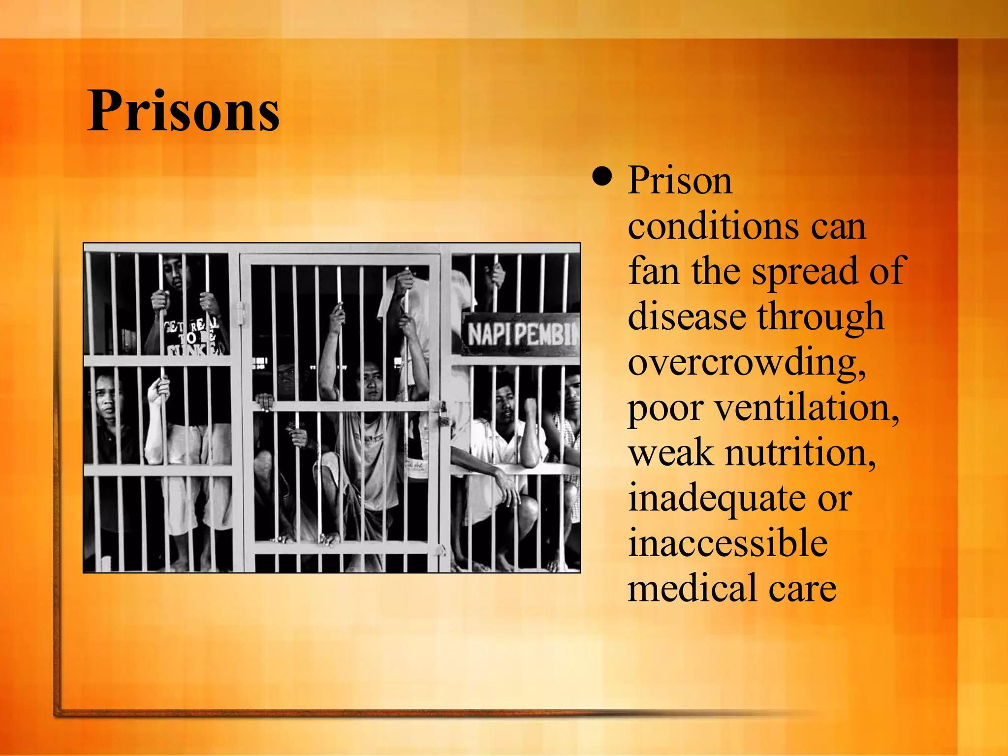 TB in prisons | PPT
