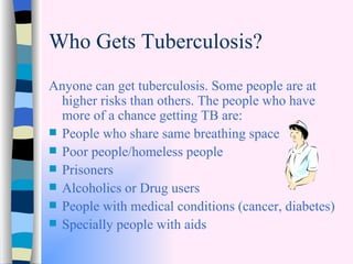 Tuberculosis | PPT