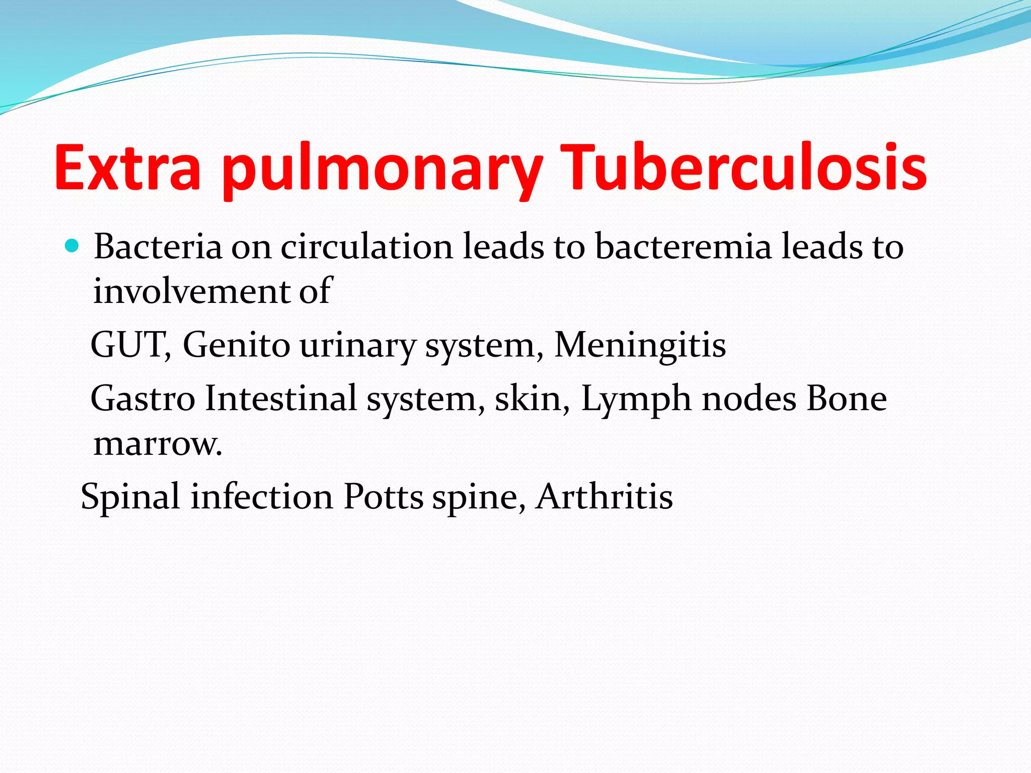 Tuberculosis | PPTX