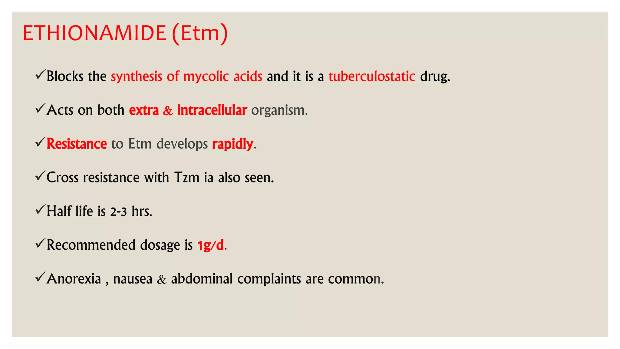 Tuberculosis and anti tubercular drugs | PPTX