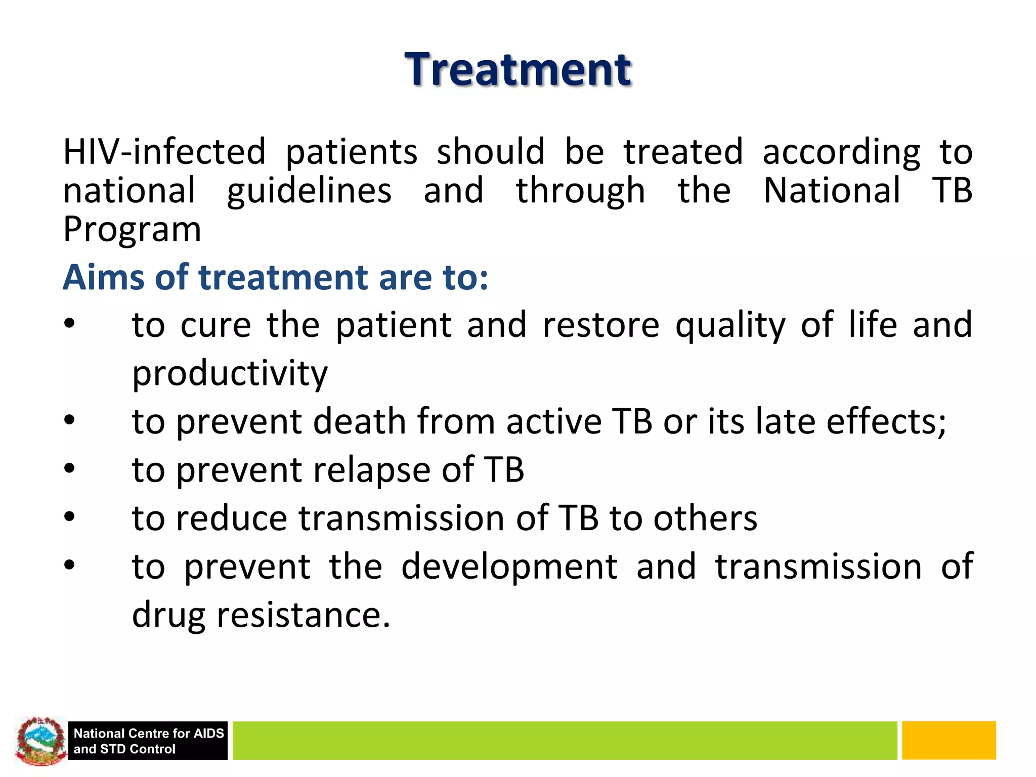 Tuberculosis and HIV Coinfection.ppt