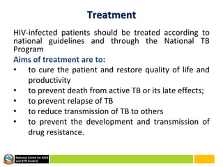 Tuberculosis and HIV Coinfection.ppt