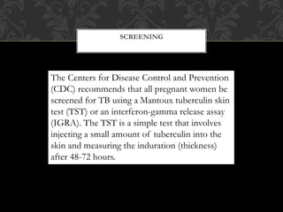 Tuberculosis and viral hepatitis in pregnancy by srajan jaiswal 510 ...