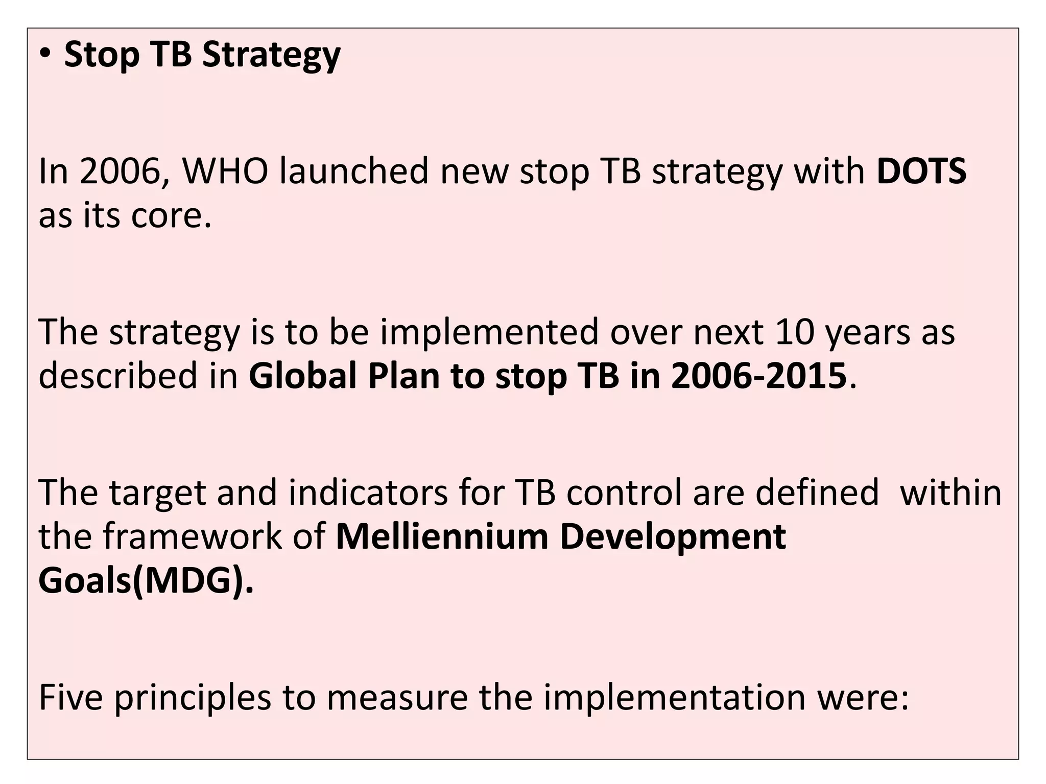 TUBERCULOSIS | PPTX