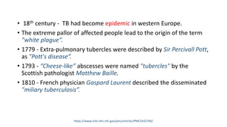 Tuberculosis control in india | PPTX