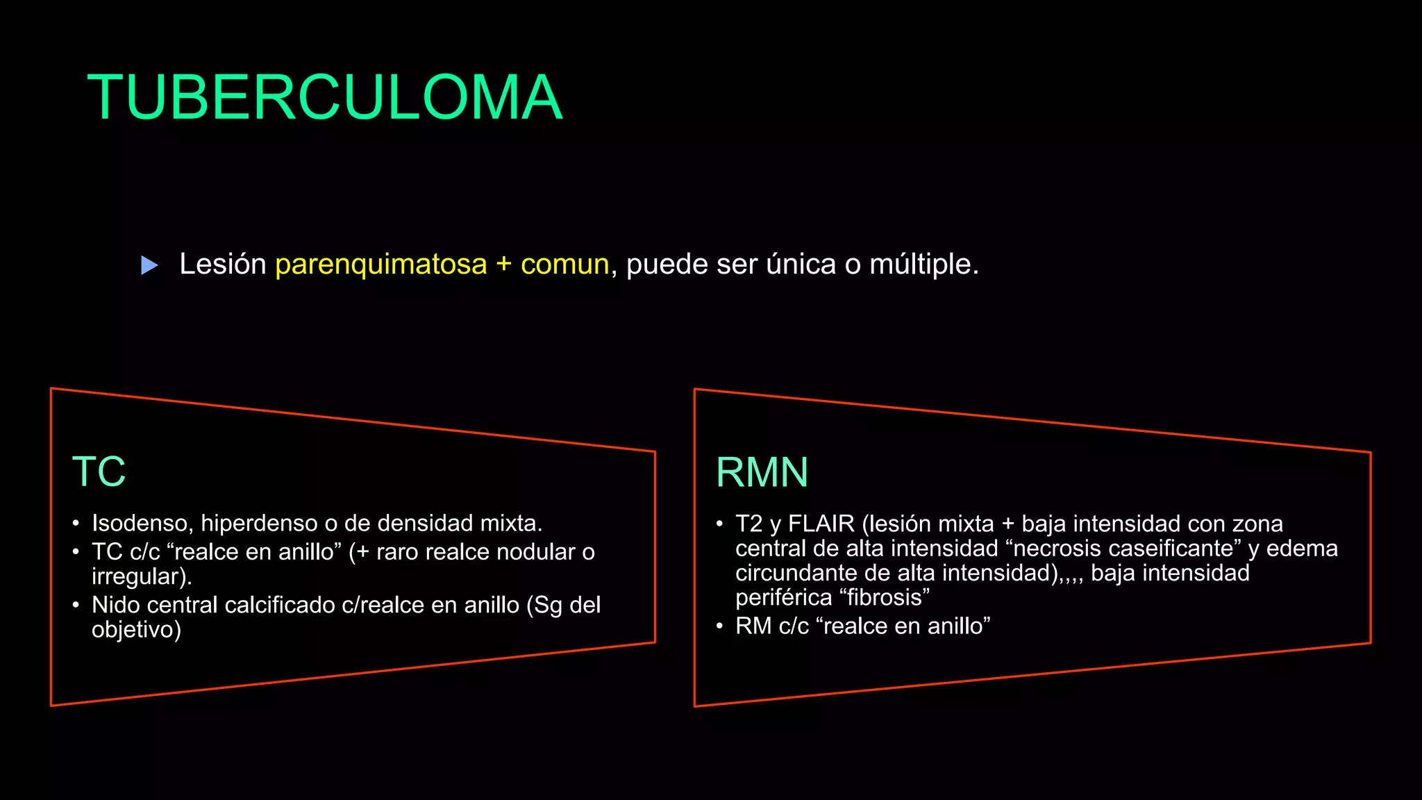 Tuberculosis del Sistema Nervioso Central | PPTX