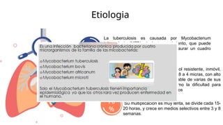 tuberculosis pulmonar, definicion, diagnostico | PPTX