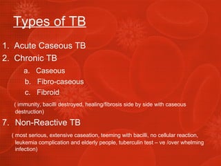 Tuberculosis (extra pulmonary) | PPT