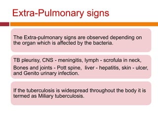 Tuberculosis | PPTX