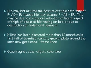 Tuberculosis of Hip Joint | PPT