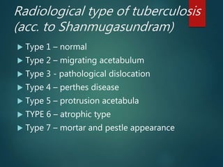 Tuberculosis of Hip Joint | PPT