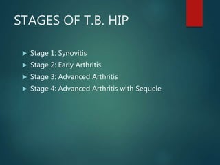 Tuberculosis of Hip Joint | PPT