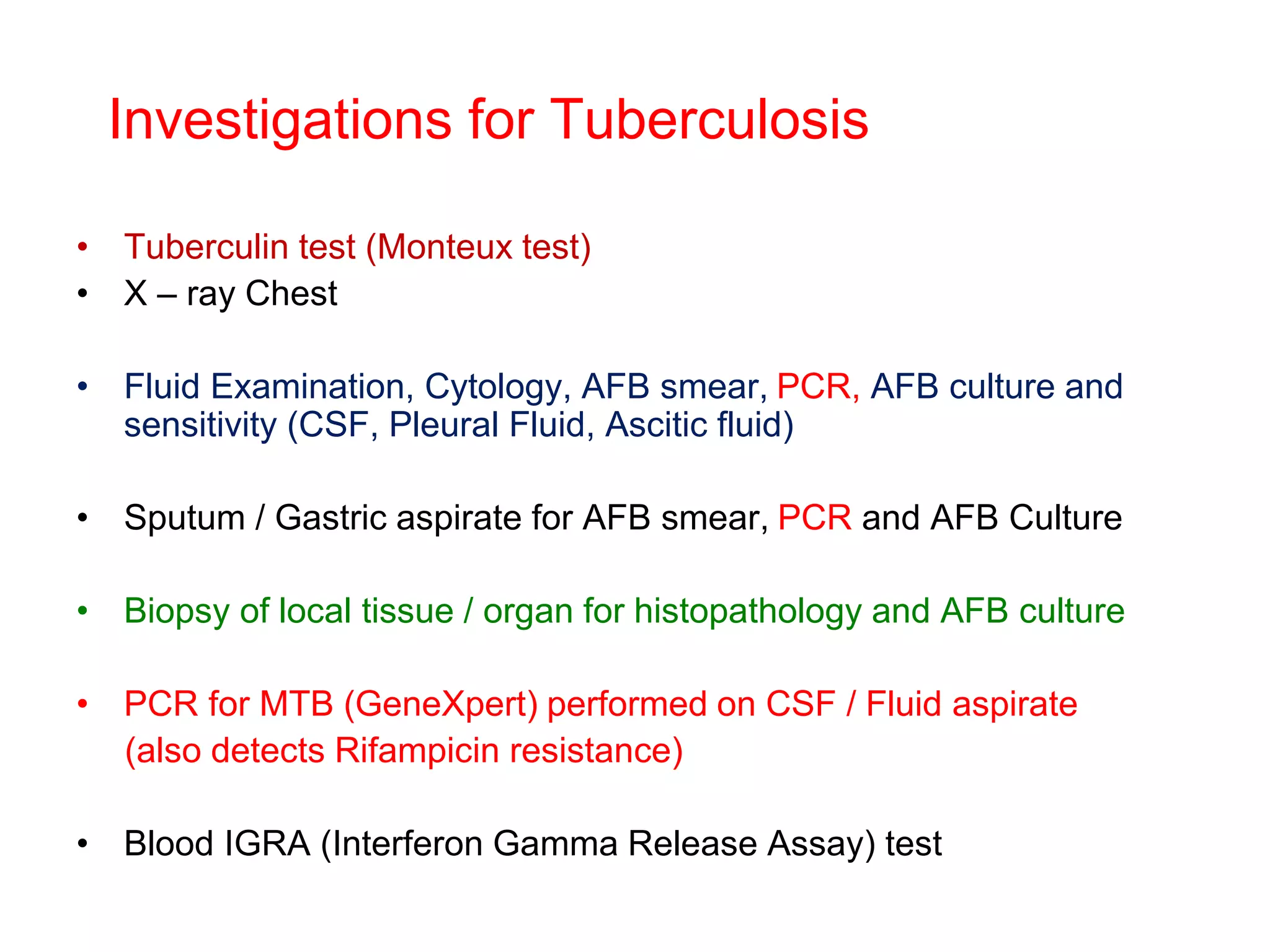 Tuberculosis in children 2021 | PDF