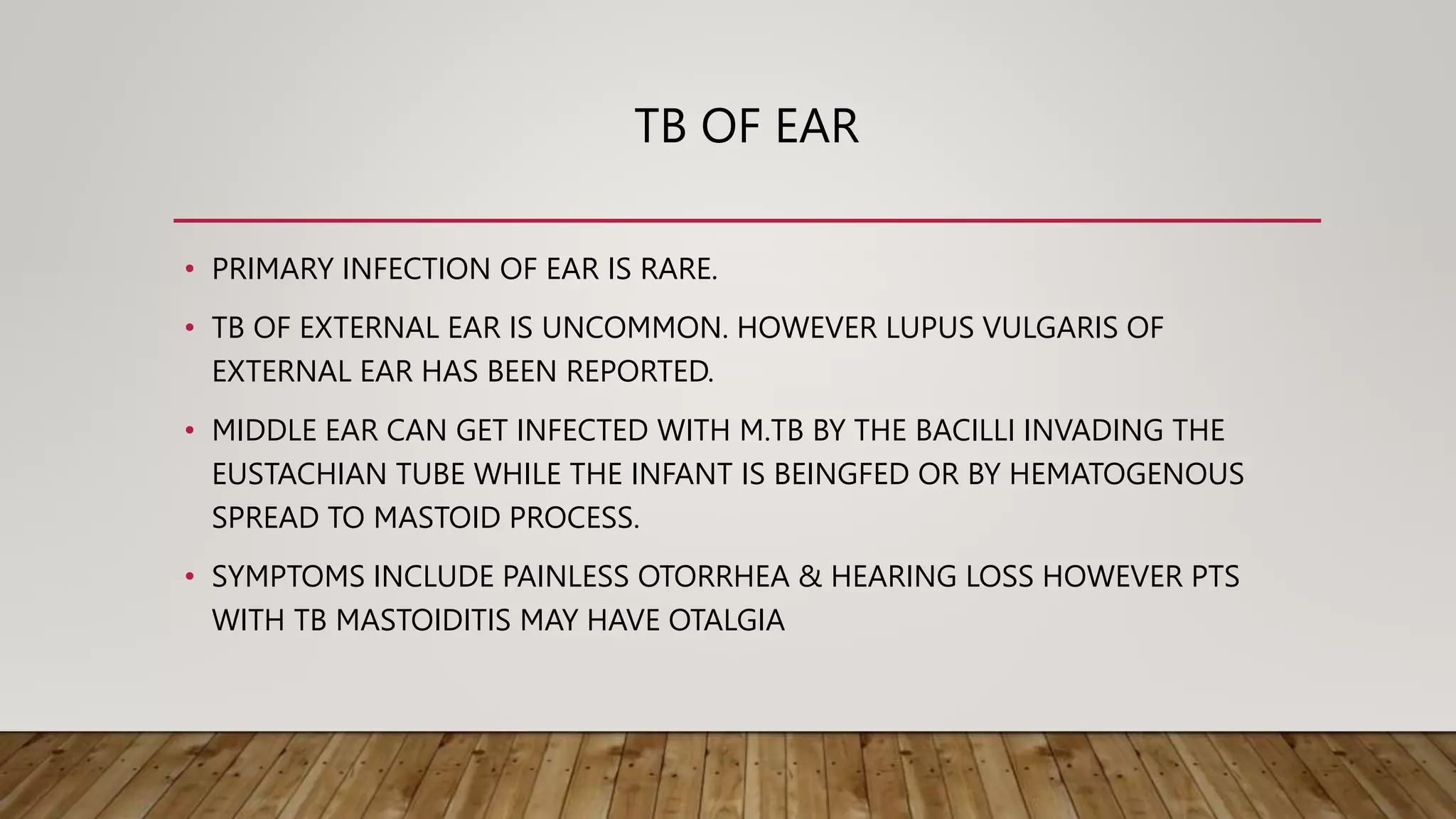 TUBERCULOSIS IN ENT.pptx