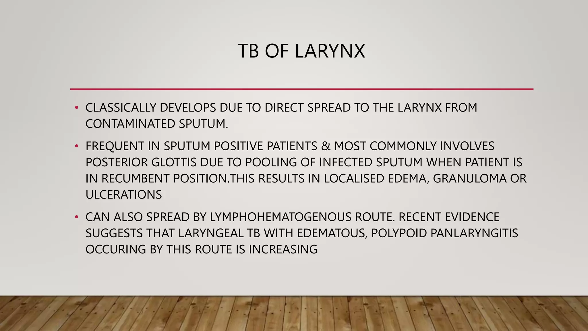 TUBERCULOSIS IN ENT.pptx