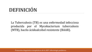 Tuberculosis en Pediatría | PPTX
