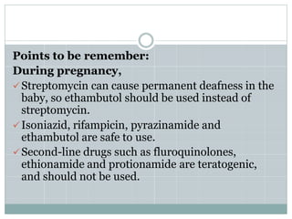 Tuberculosis in pregnancy | PPTX