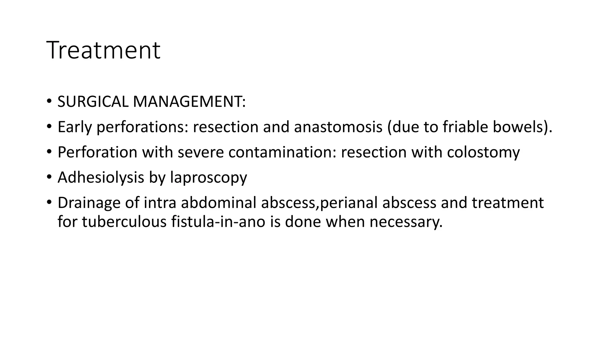 Tuberculosis in surgery | PPTX