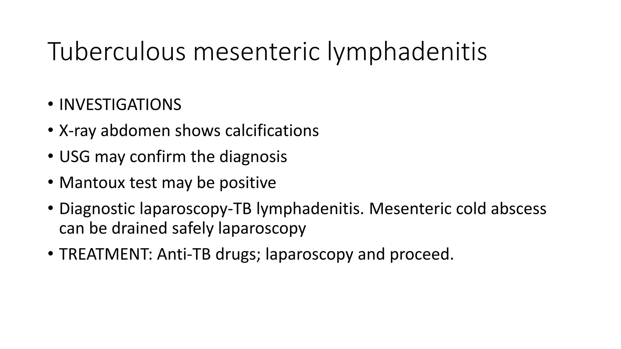 Tuberculosis in surgery | PPTX
