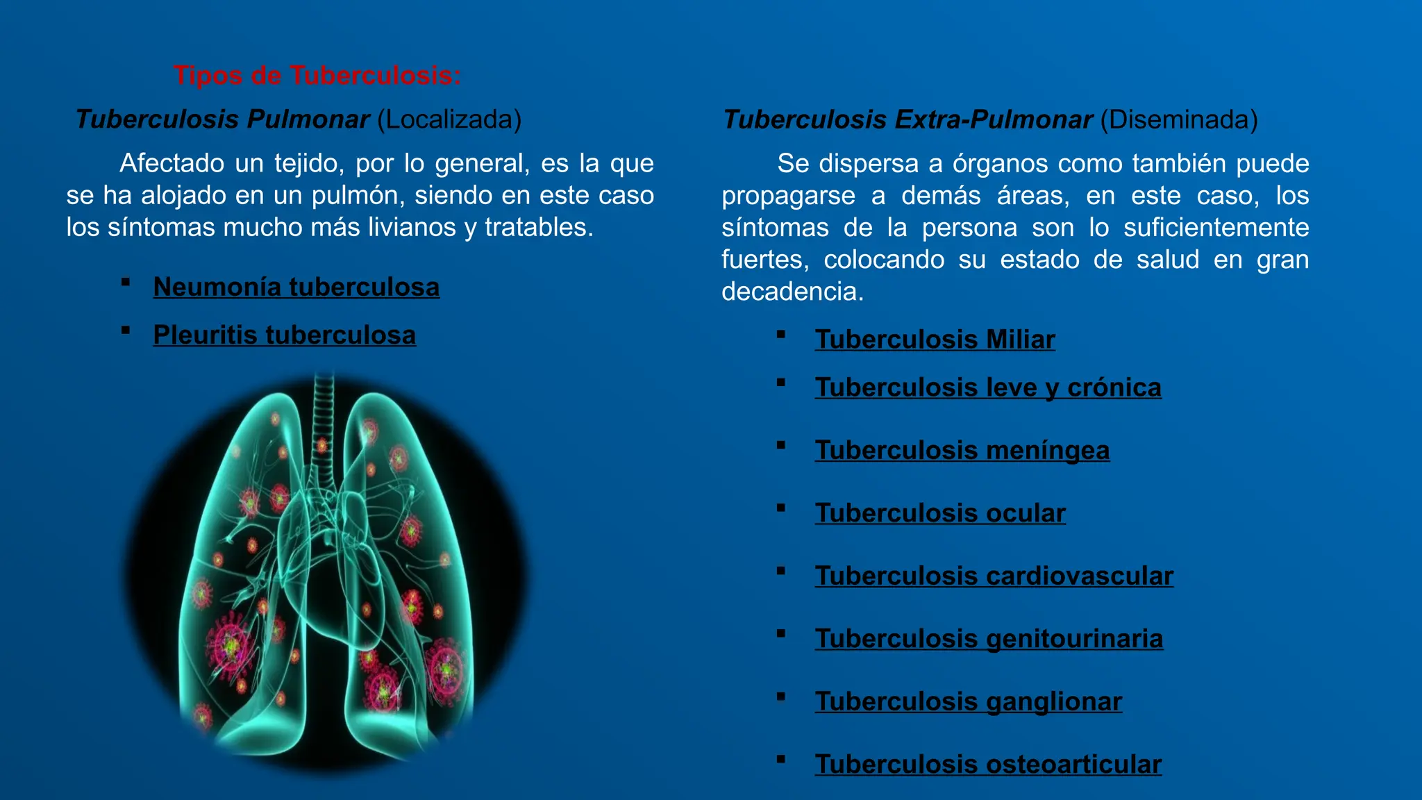 Tuberculosis TBC MEDICINA GENERAL - unerg | PPTX