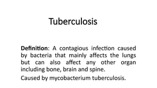 Tuberculosis & Leprosy PowerPoint presentation | PPT