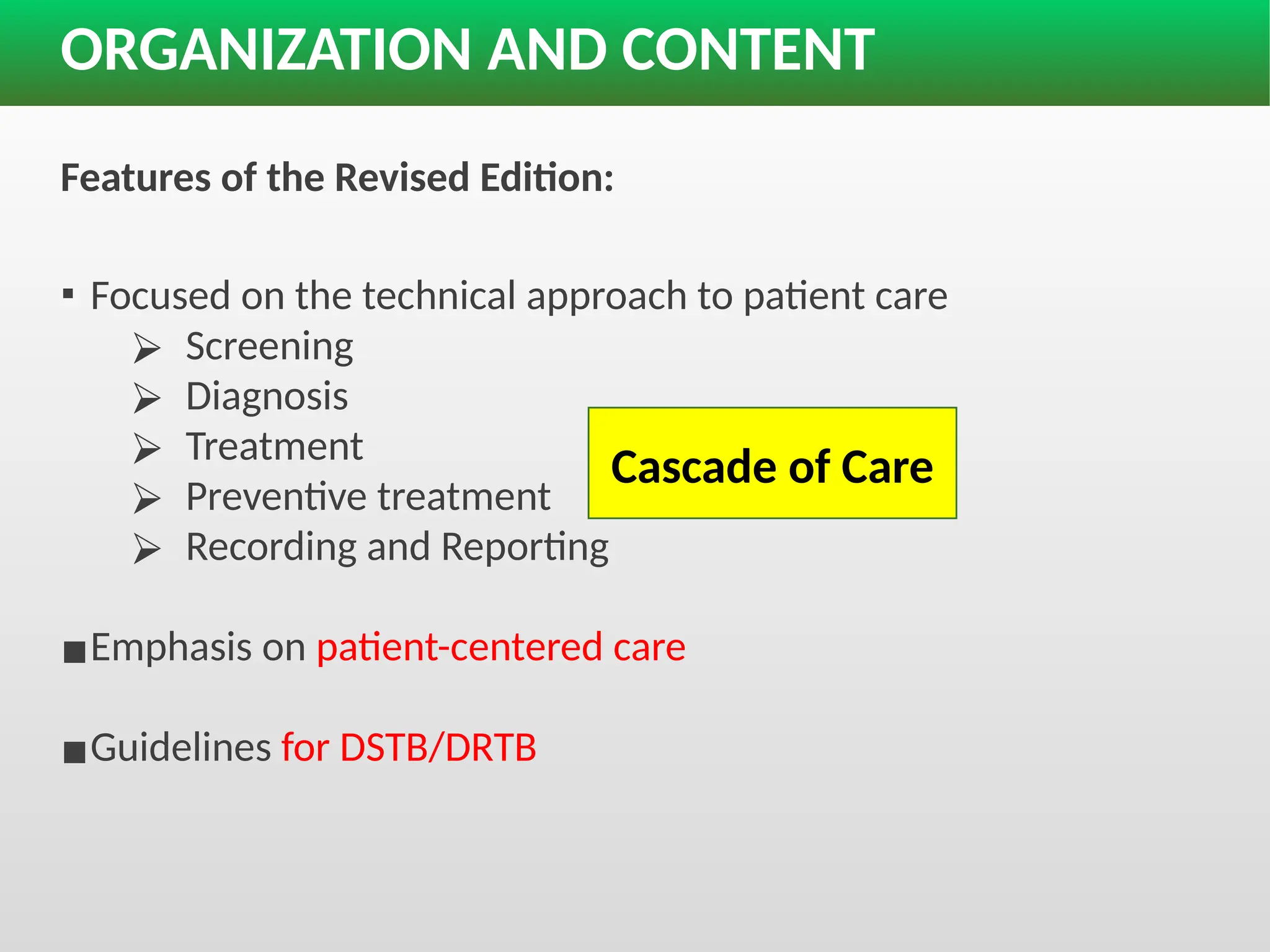 Tuberculosis Manual of Procedures 6th Ed Overview.pptx