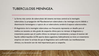 Tuberculosis Meníngea manejo diagnostico .pptx
