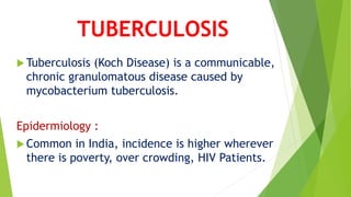 Tuberculosis | PPTX