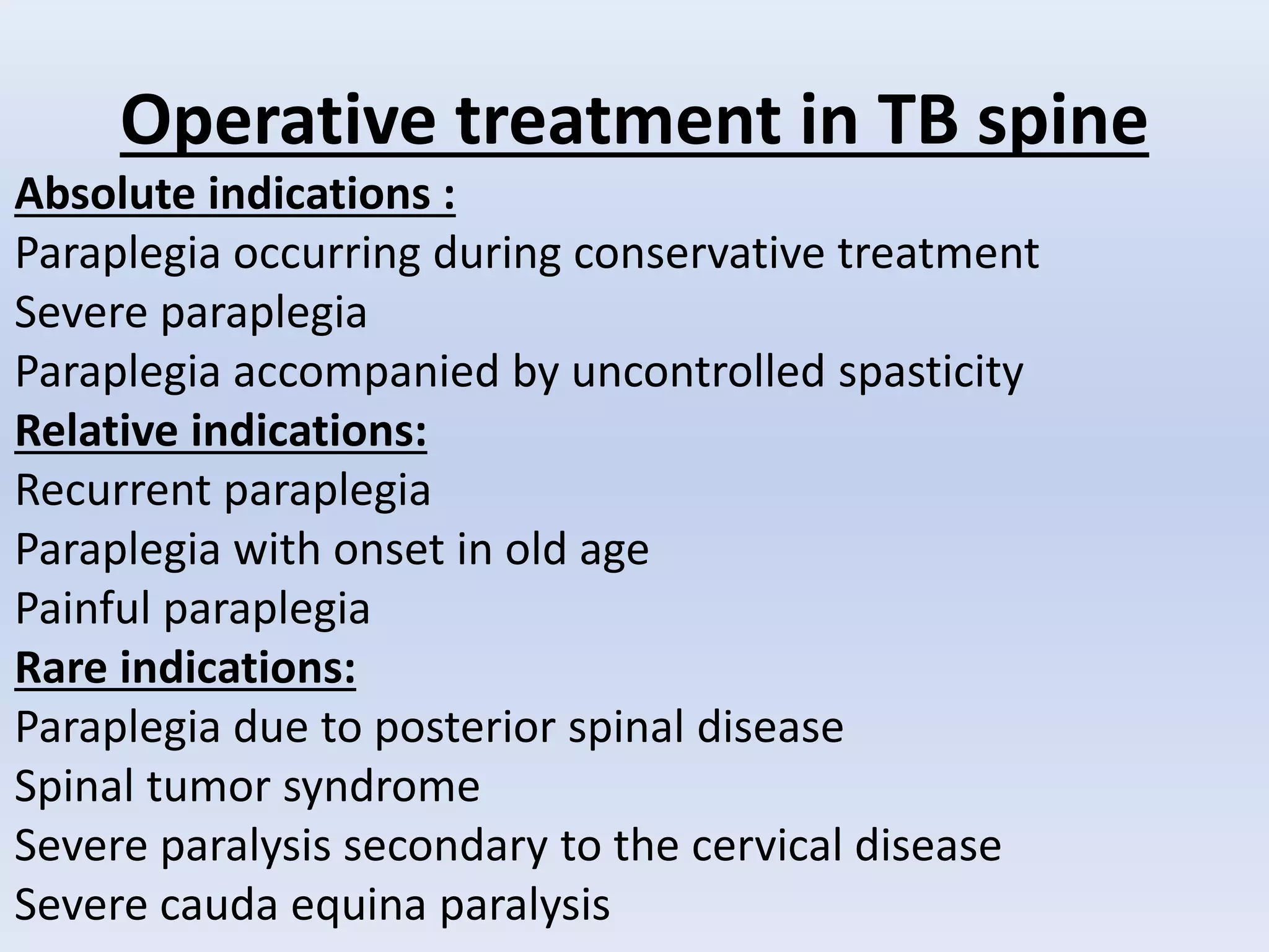Tuberculosis of bone and joints | PPTX