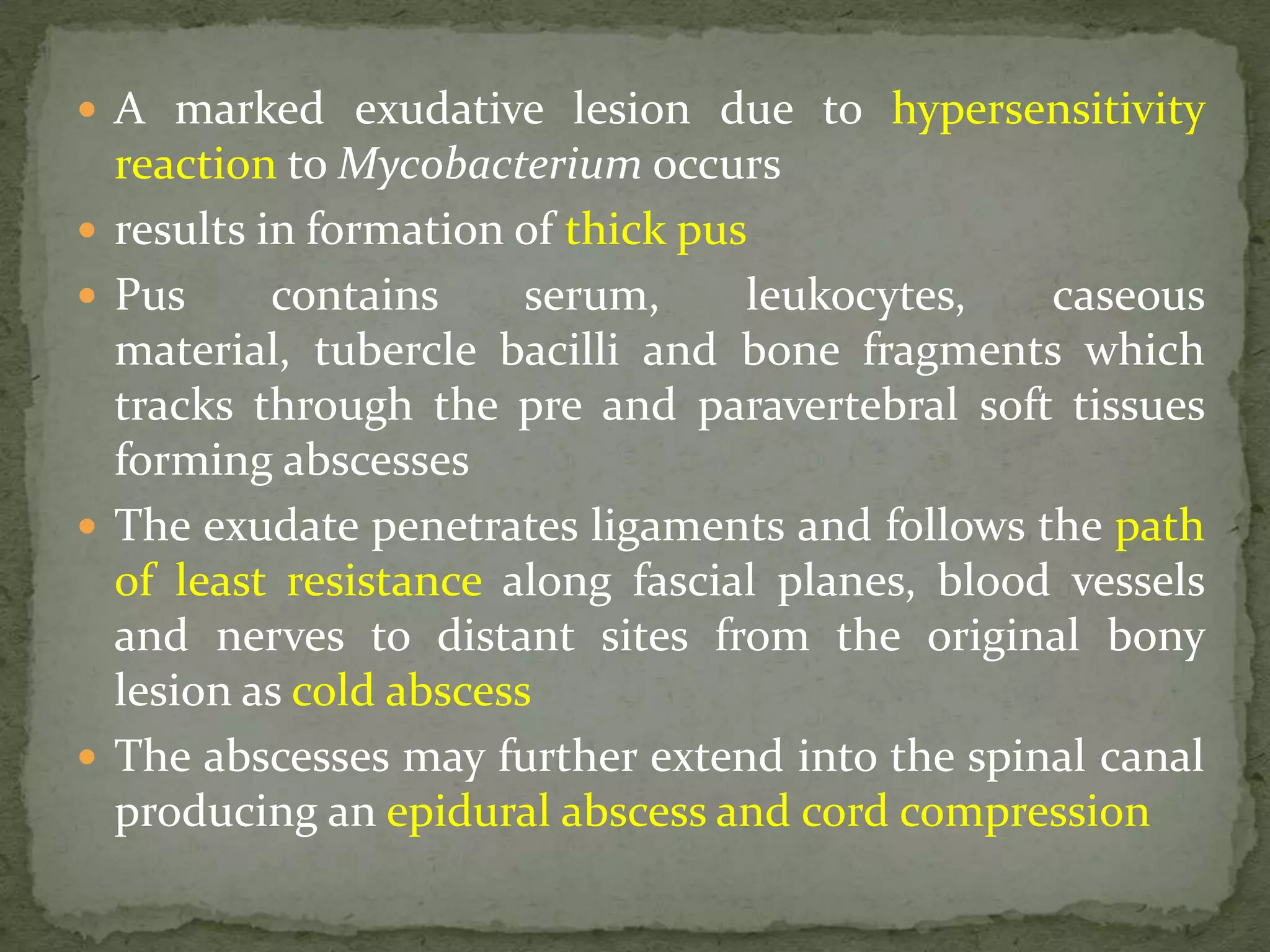 Tuberculosis of bones and joints | PPTX