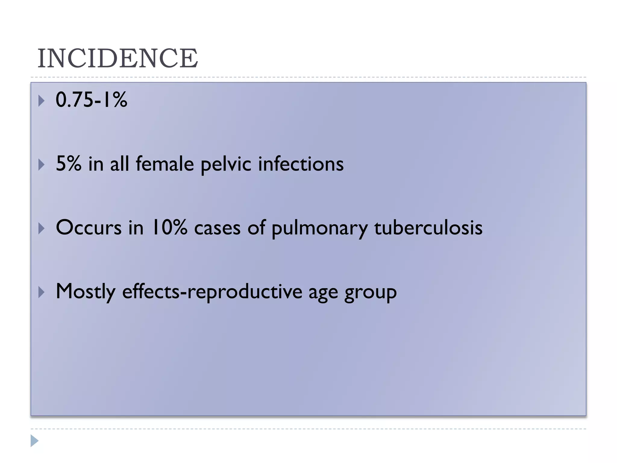 Tuberculosis of genital tract | PPTX