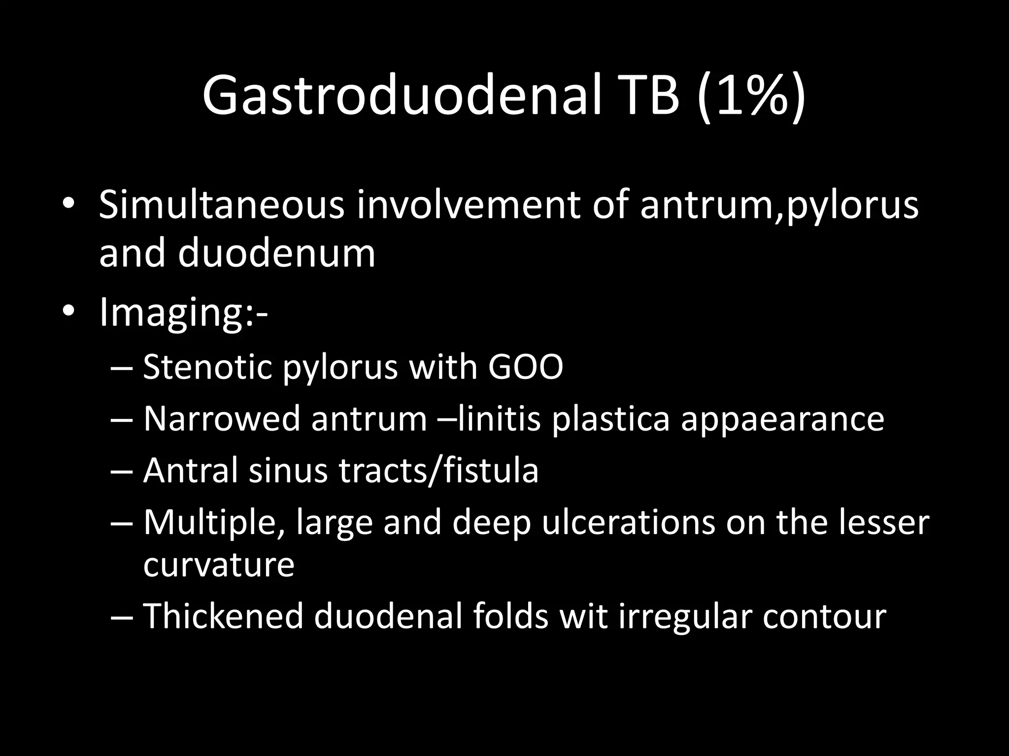 Tuberculosis of GIT | PPTX