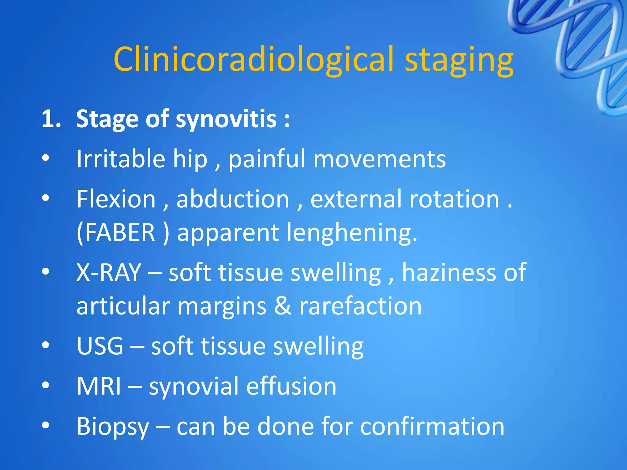 Tuberculosis of hip | PPTX
