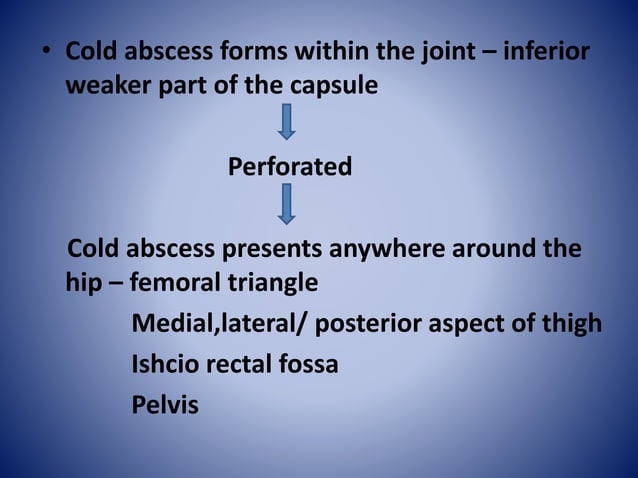 Tuberculosis of hip joint | PPTX