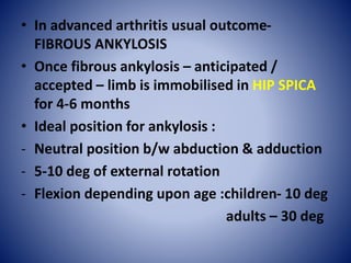 Tuberculosis of hip joint | PPTX