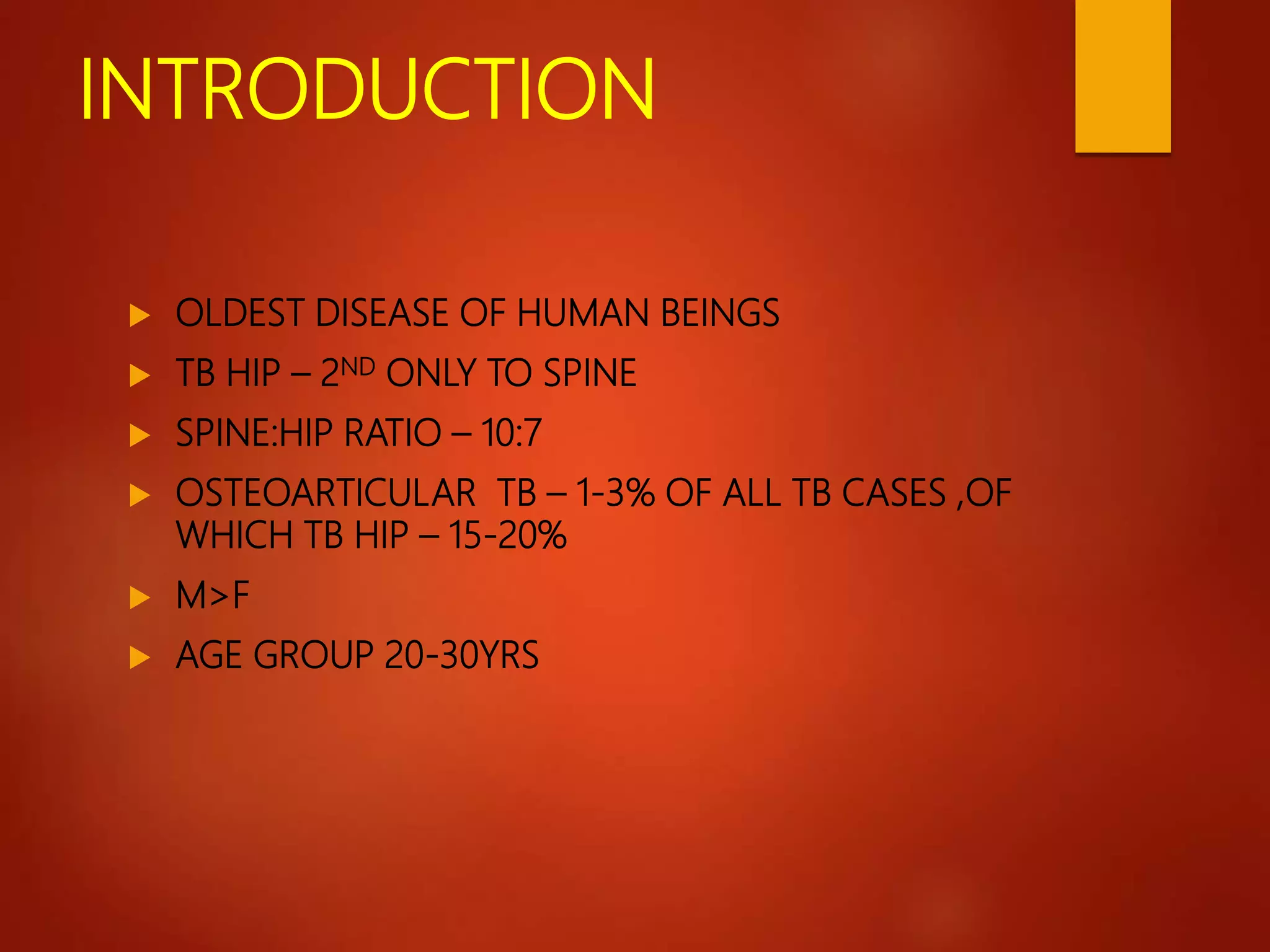 Tuberculosis of hip joint | PPTX