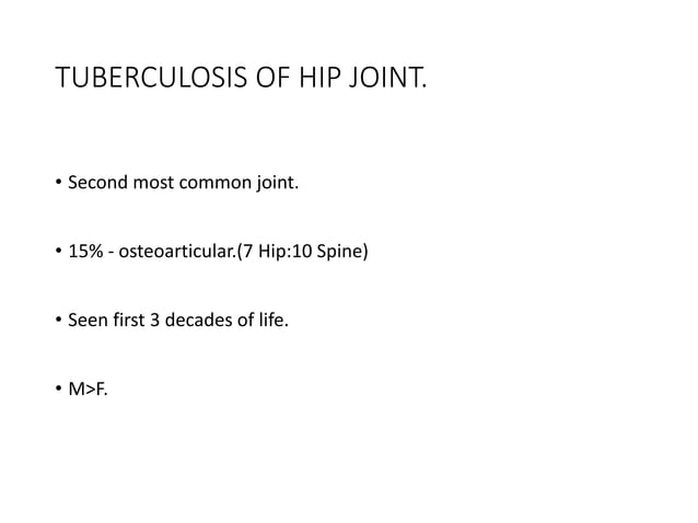 Tuberculosis of Hip joint and Management-30-06-2021.pptx