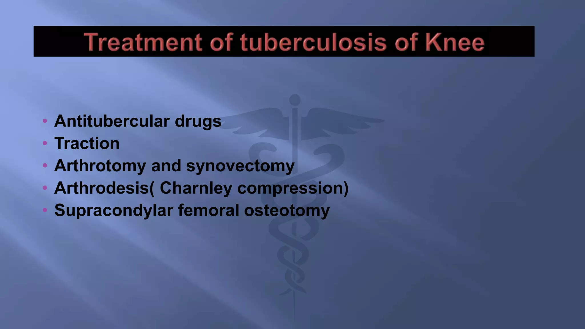 Tuberculosis of knee by dr ashutosh | PPTX