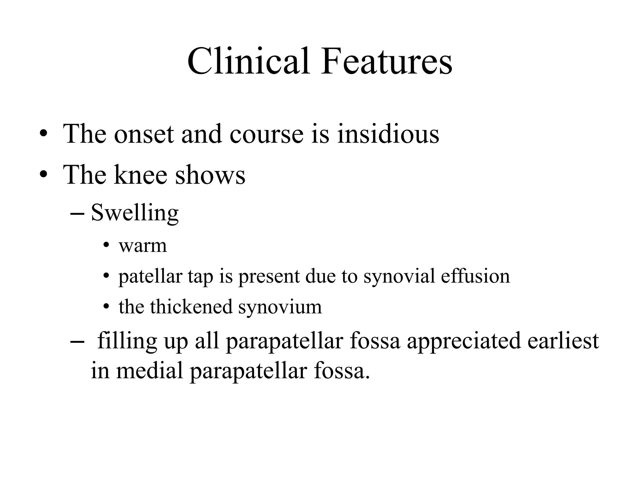 Tuberculosis of knee | PPTX