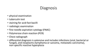 Tuberculosis of peripheral lymph nodes | PPTX