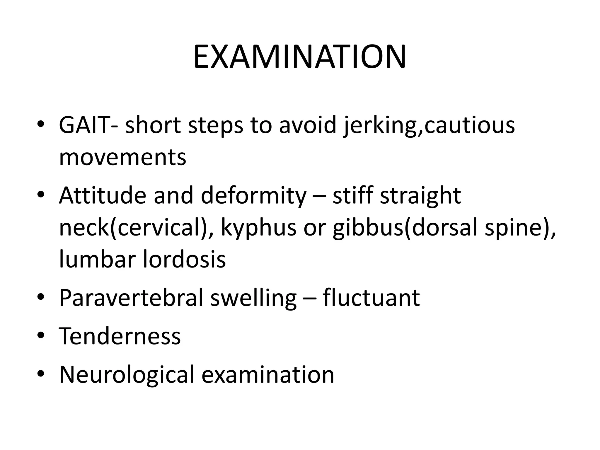 Tuberculosis of spine and hip joint | PPTX