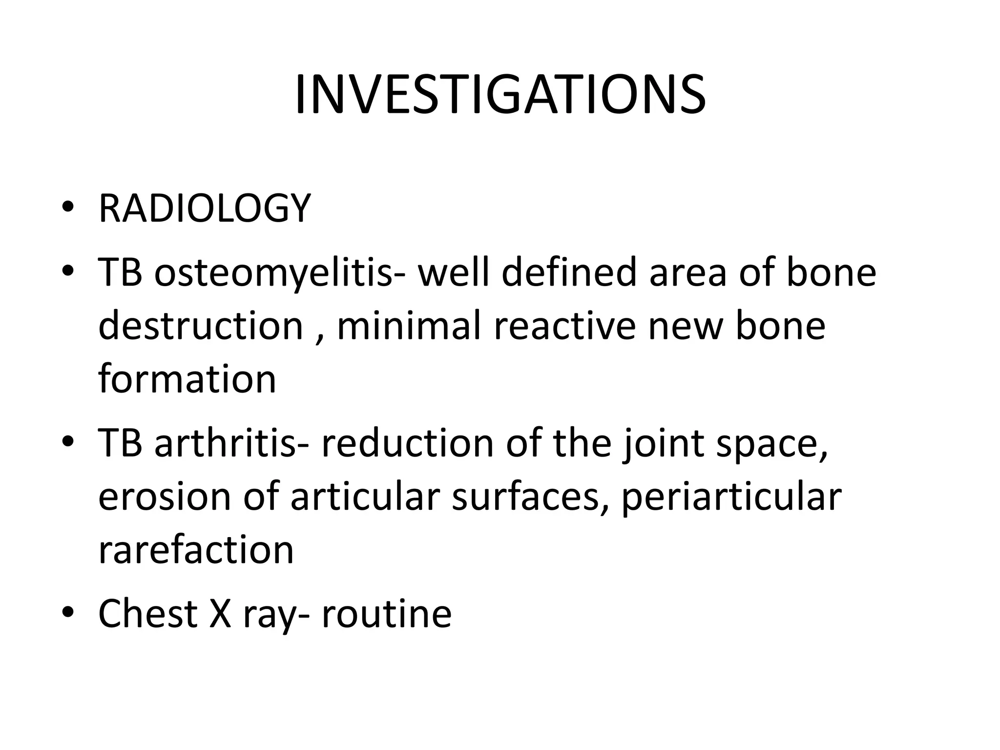 Tuberculosis of spine and hip joint | PPTX