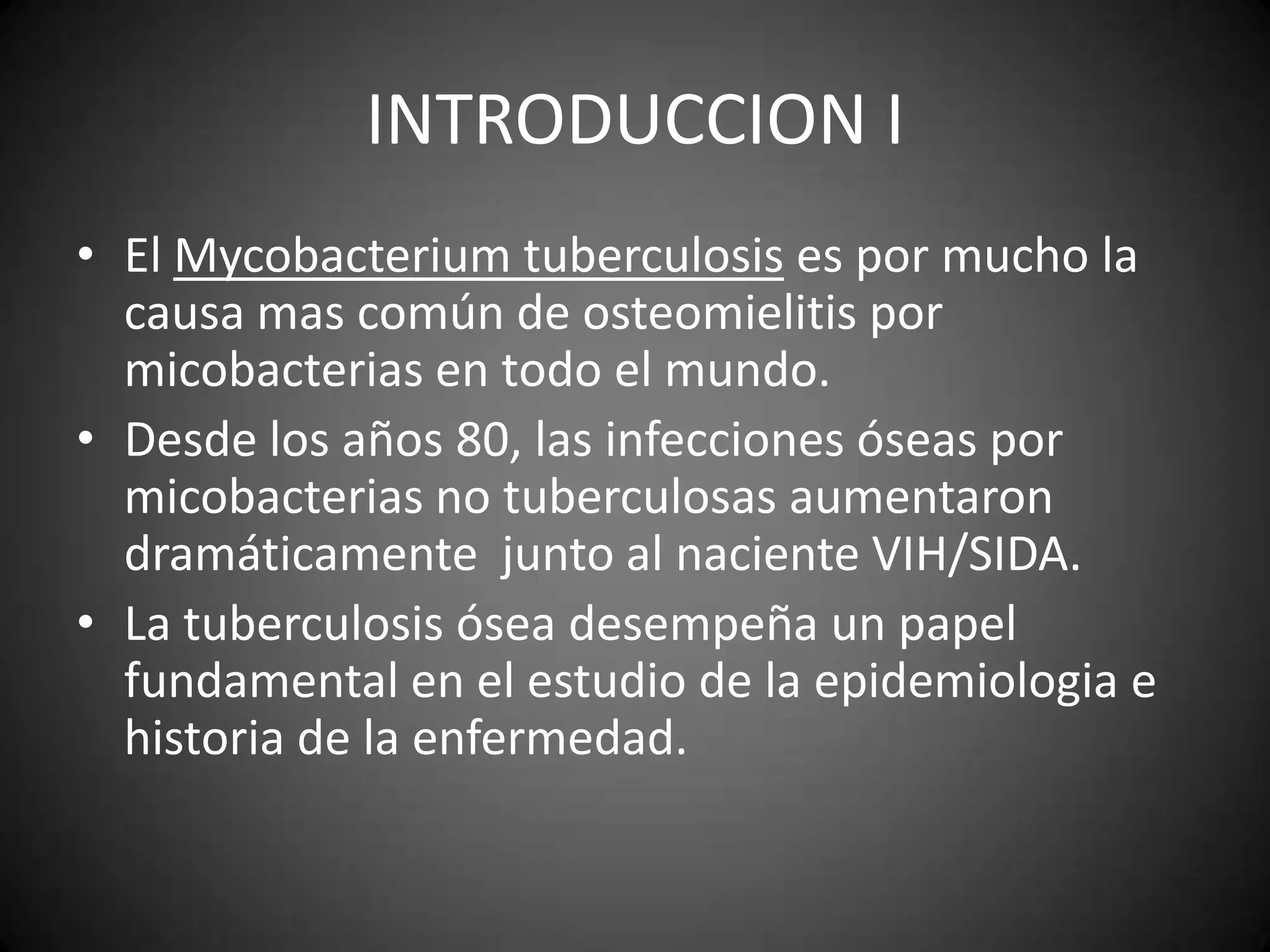 Tuberculosis osea y articular | PPTX