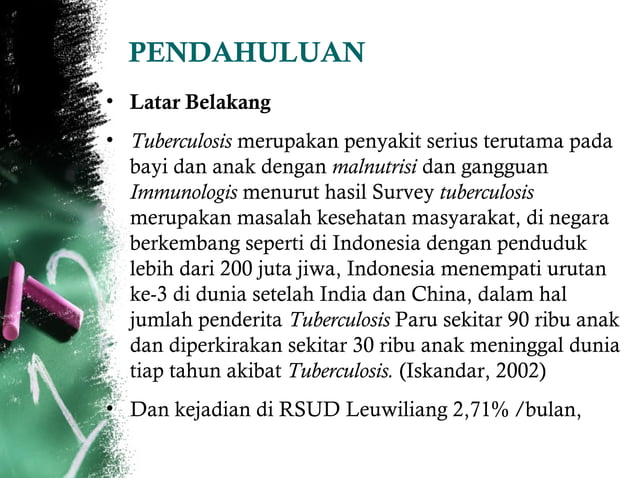 Tuberculosis paru | PPT