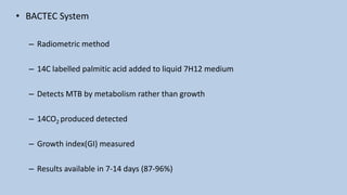 Tuberculosis pathophysiology and diagnosis | Jindal Chest Clinic | PPTX