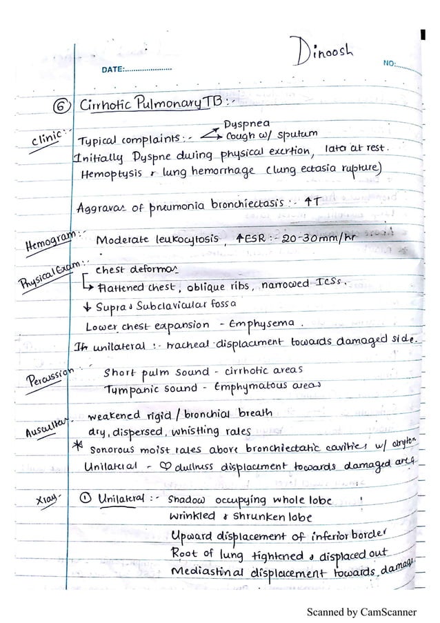Tuberculosis (Phthisiopulmonology) | PDF